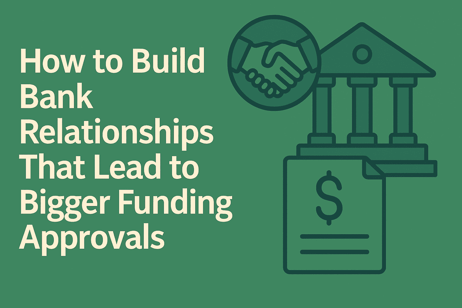 How to Build Bank Relationships That Lead to Bigger Funding Approvals | Credit Leverage X ...